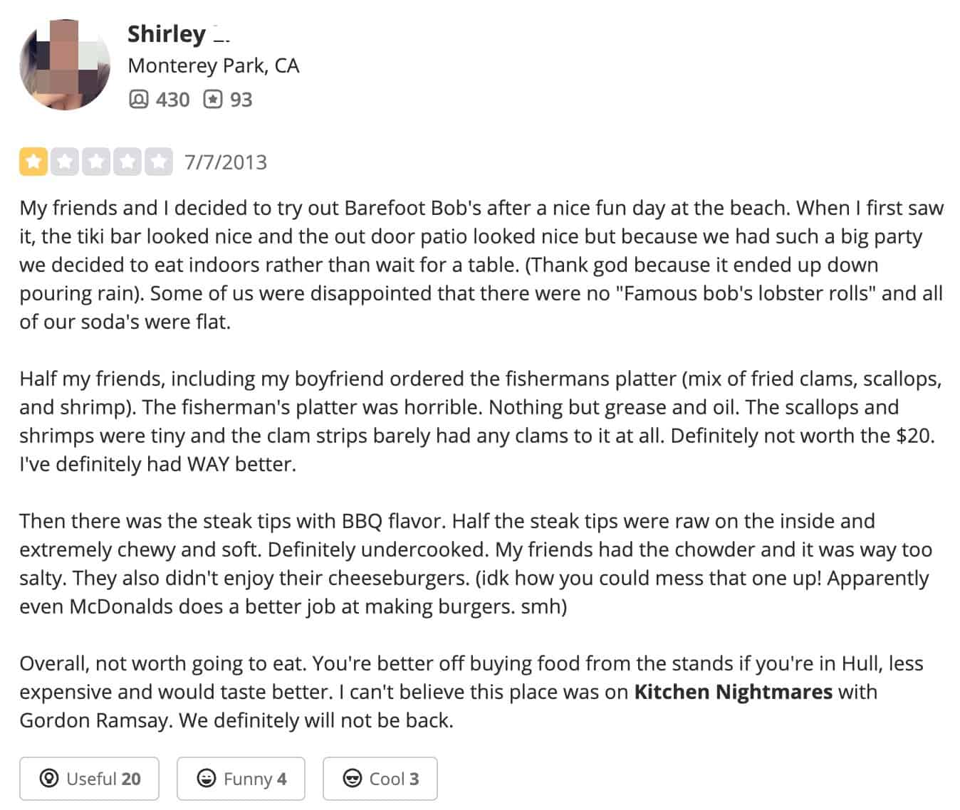 Barefoot Bob's Kitchen Nightmares Update - Still Open in 2023?
